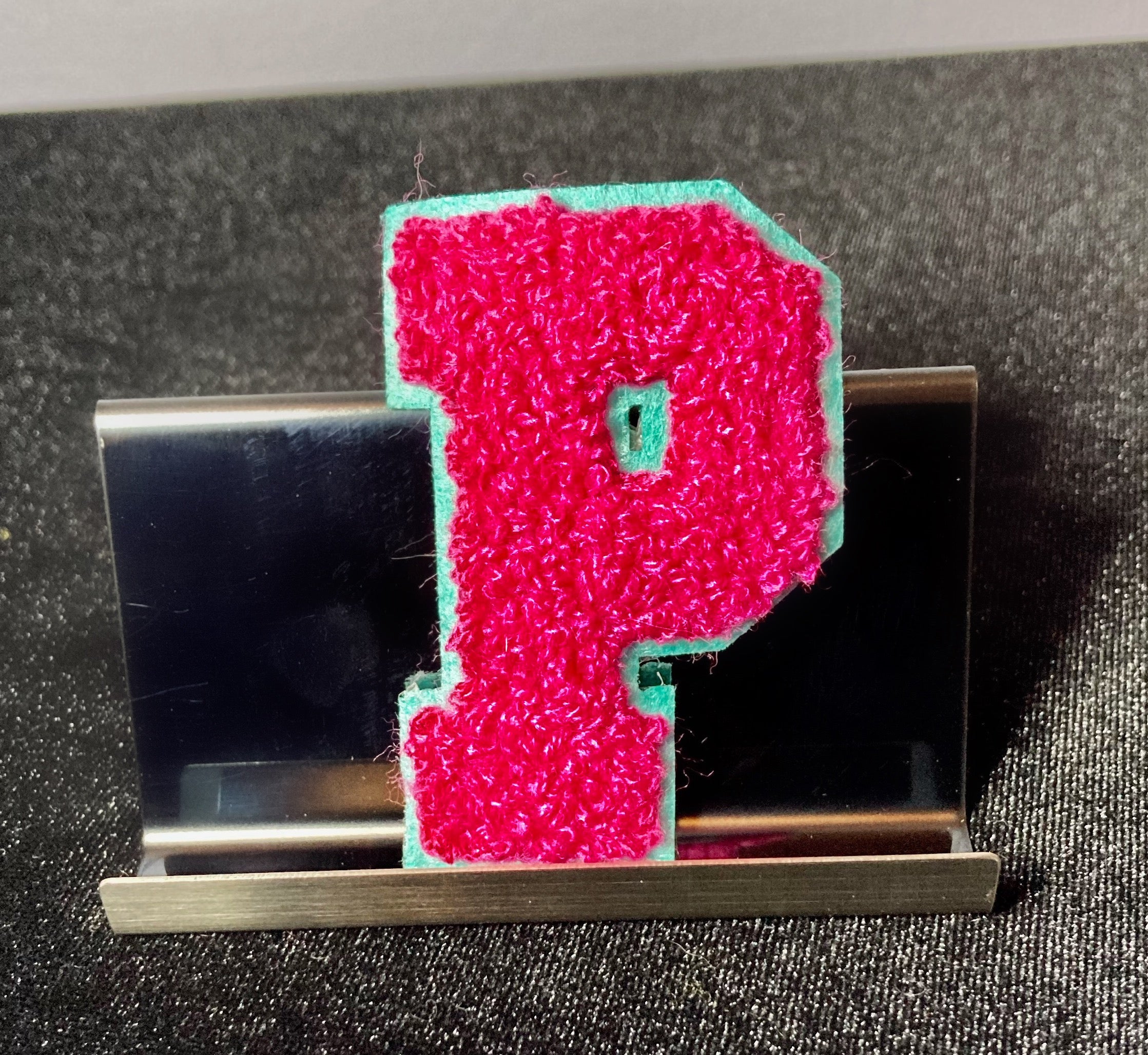 Towel Letter P – Patch in the Box, LLC